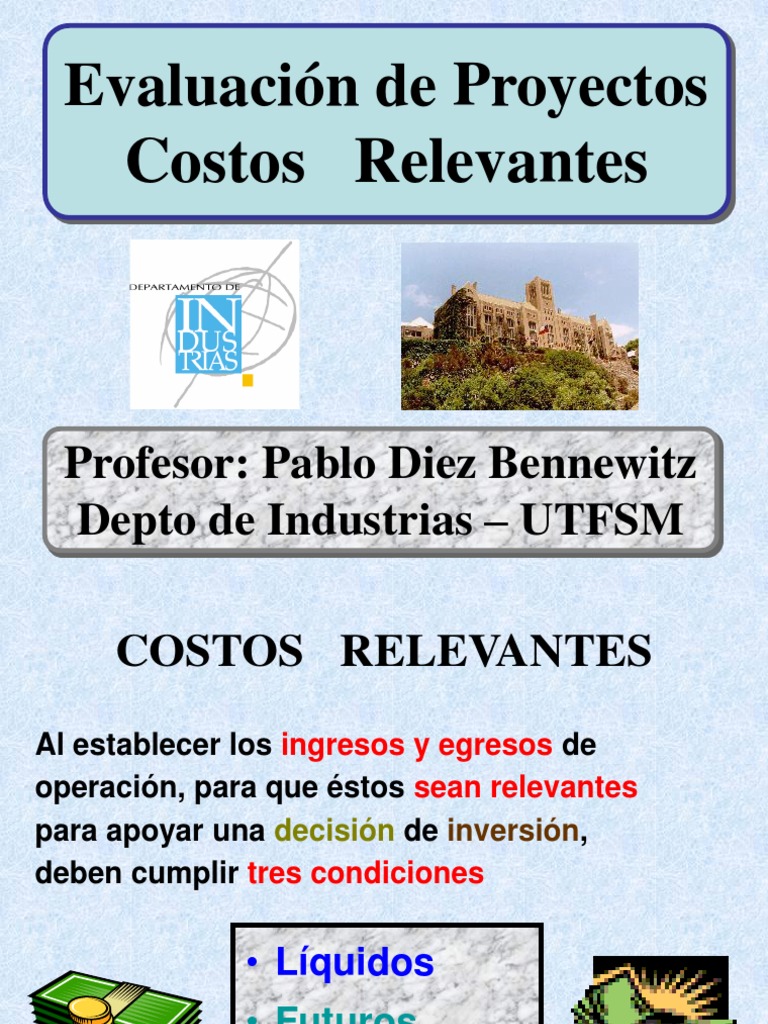Unidad 05 - Costos Relevantes | PDF | Costo | Inventario
