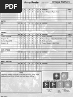 Kill Team Roster PDF | PDF