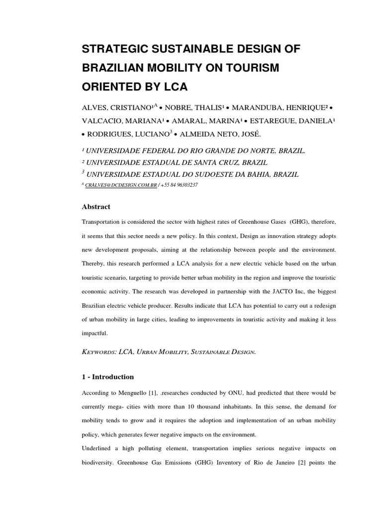 Acv Cilca | PDF | Life Cycle Assessment | Sustainable Design