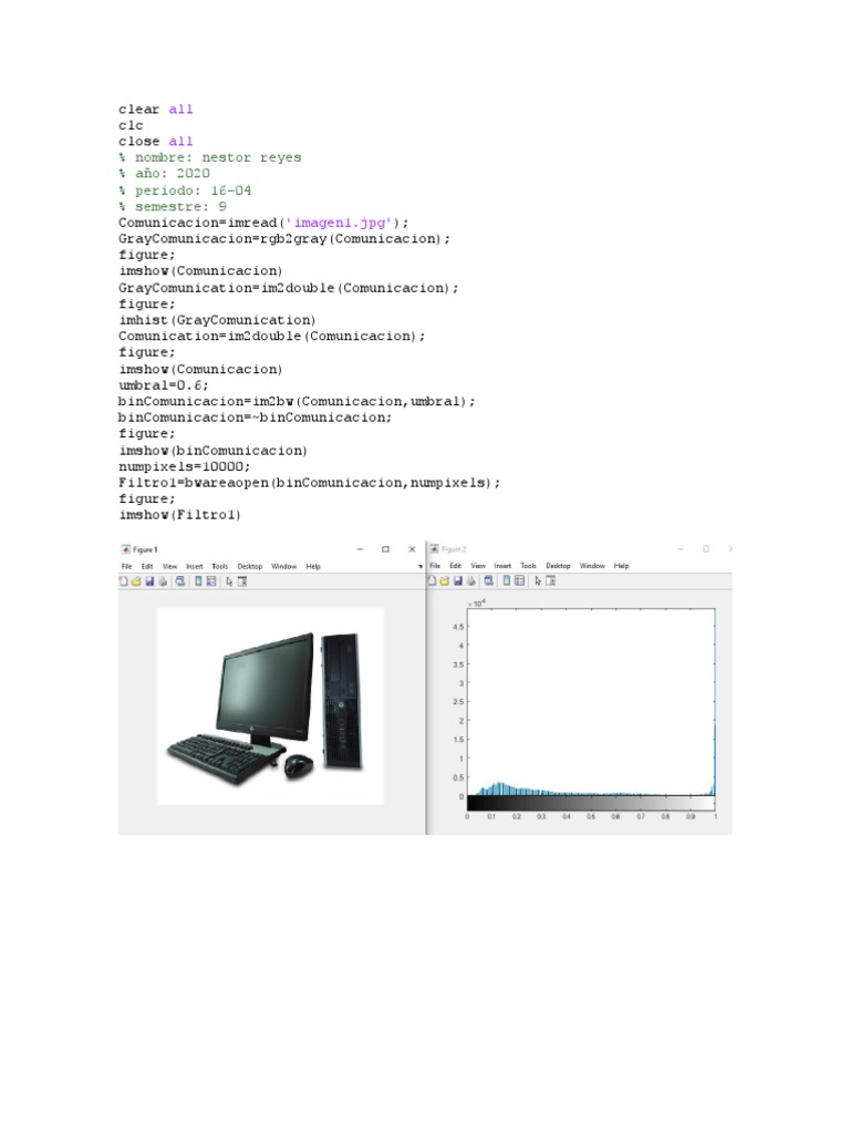 Codigos Matlab Fase 2 | PDF