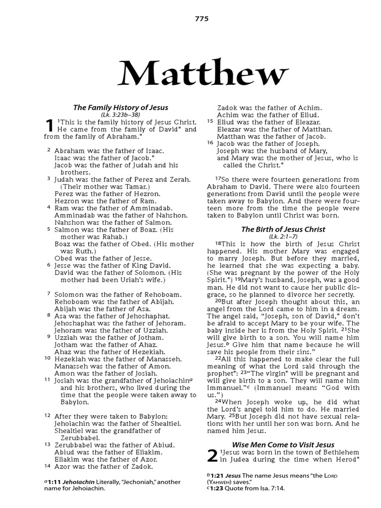 ERV English Bible 90 New Testament PDF | PDF | John The Baptist ...