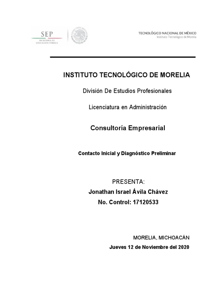 Contacto Inicial y Diagnostico Preliminar | PDF | Cliente | Business