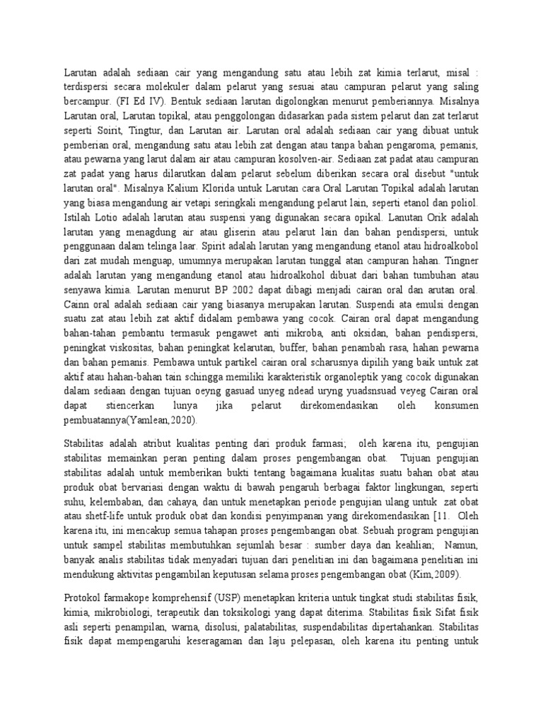 Tipus Stabilitas Dipercepat | PDF