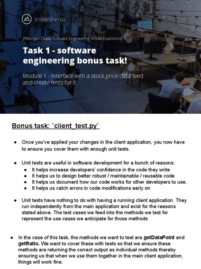 Client Test m1 V1a PDF | PDF | Unit Testing | Computer Programming