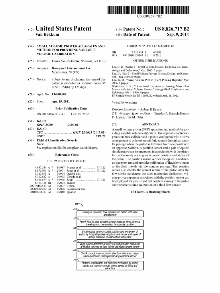 Small Volume Prover Apparatus and and Method For Providing Veriable ...