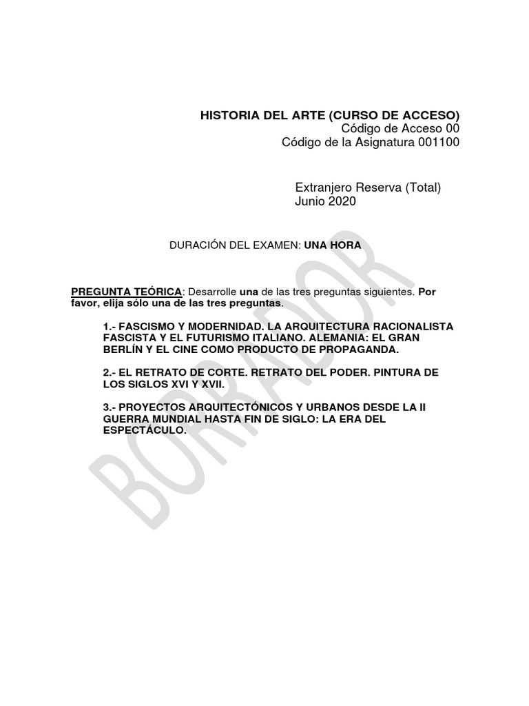 Examen Modelo PDF | PDF