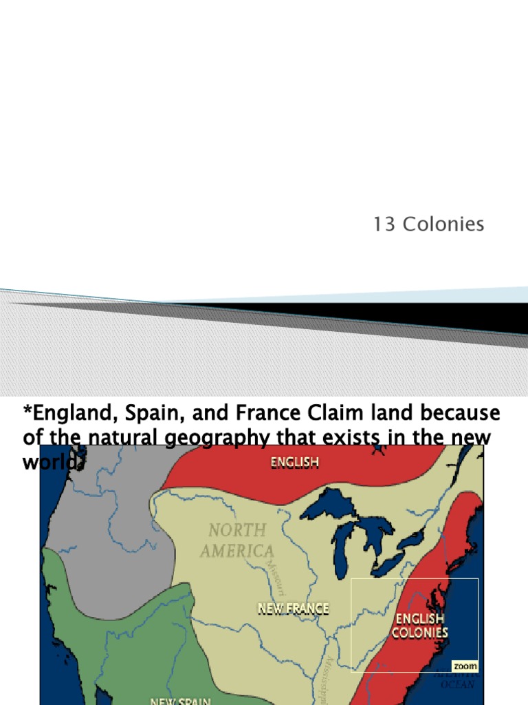 13 Colonies | PDF | Thirteen Colonies | Plantation