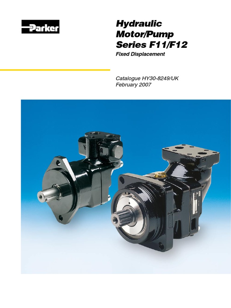 Motor F11 y F12 | PDF | Pump | Horsepower
