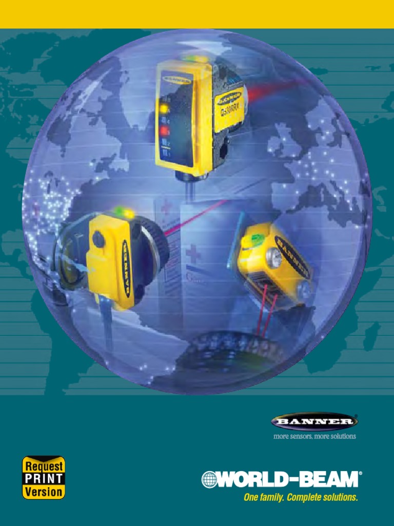 Manual Banner Sensores | PDF | Bipolar Junction Transistor | Optical Fiber