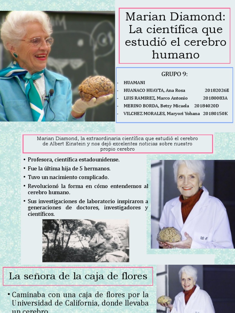 Marian Diamond - GRUPO 9.1 | PDF | Neurociencia | Cerebro