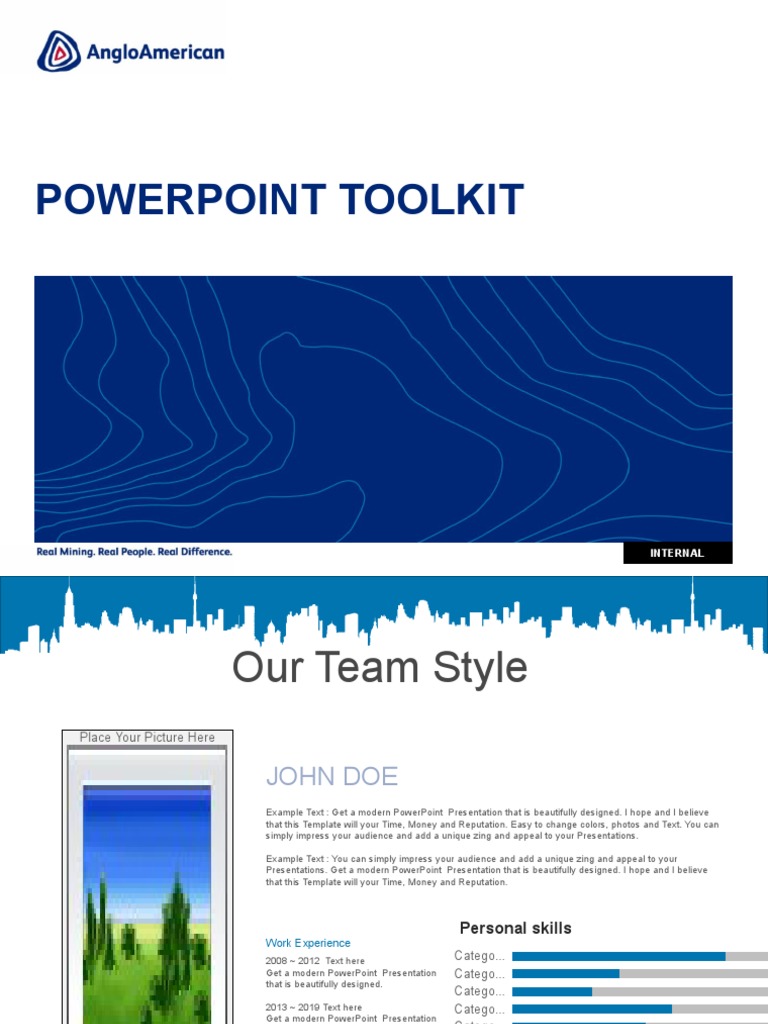 Powerpoint Toolkit: Internal | PDF | Microsoft Power Point | Infographics