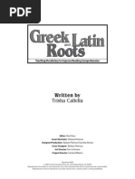 Word Roots Membean COMMON | PDF | Plant Morphology | Branches Of Botany