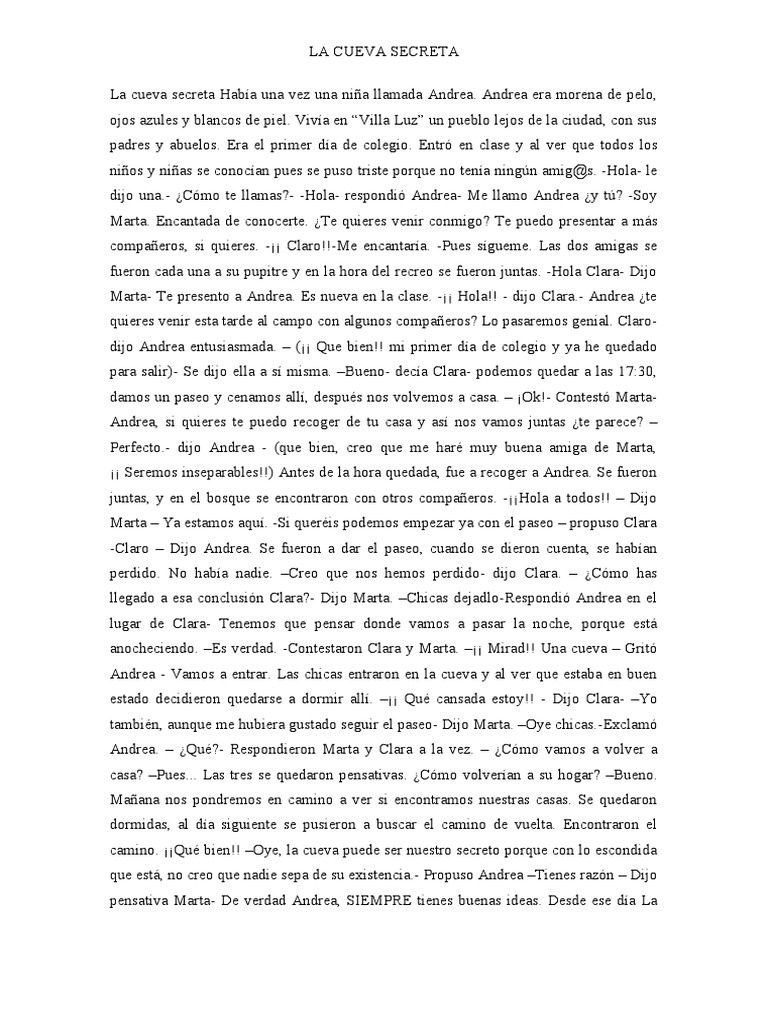 La Cueva Secreta | PDF
