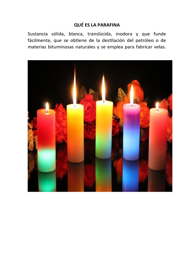 QUÉ ES LA PARAFINA | PDF