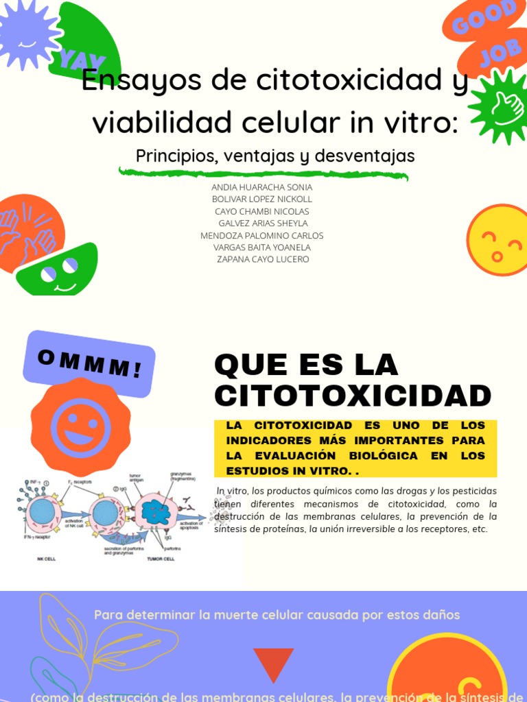 Ensayos de Citotoxicidad y Viabilidad Celular in Vitro - GALVEZ ARIAS ...