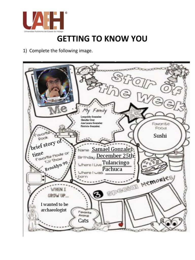 Personal Profile Exercise | PDF