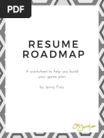 AIM Resume Guidance | PDF | Résumé | Behavior Modification