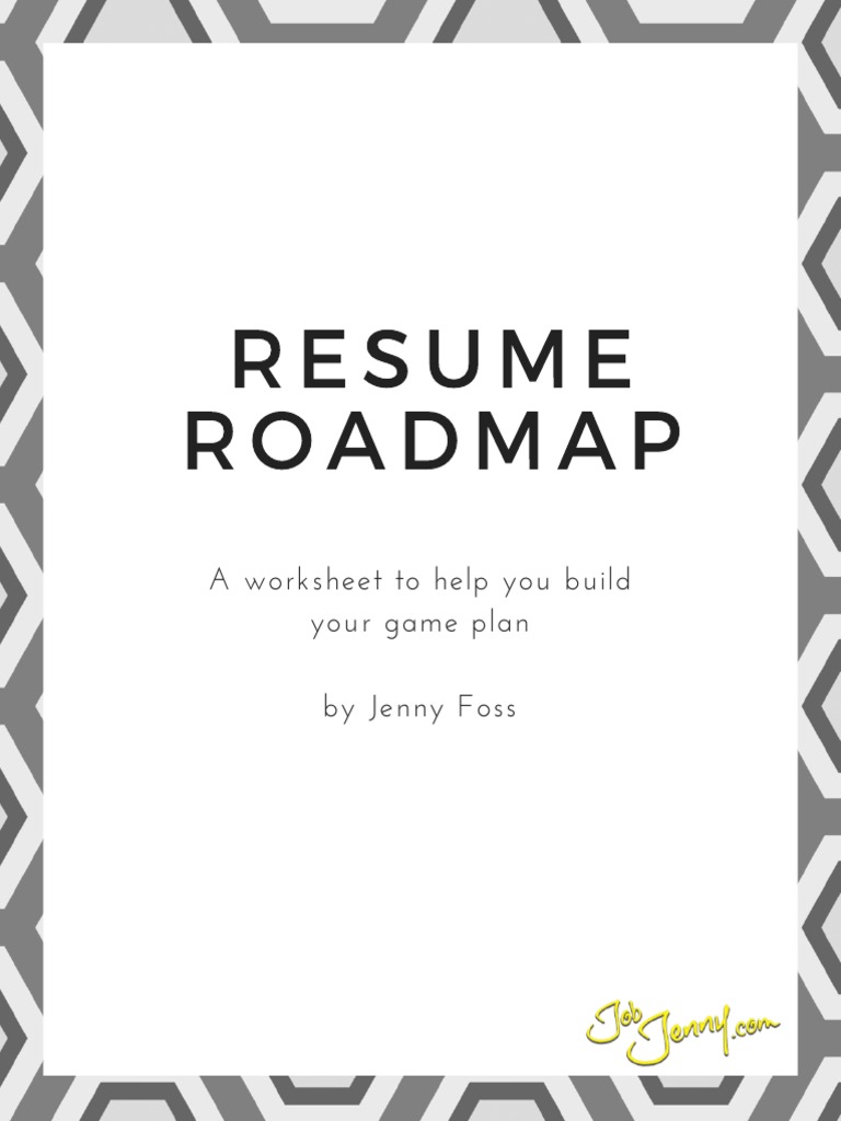 Module 4 - Resume Roadmap Worksheet | PDF | Cognition | Business