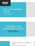 Pros and Cons of The Rizal Law | PDF | Philippines