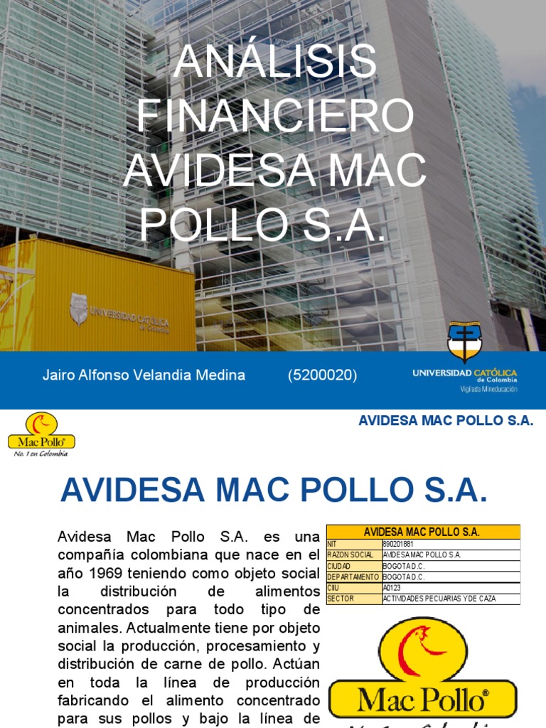 Avidesa Mac Pollo | PDF | Calidad (comercial) | Negocios económicos