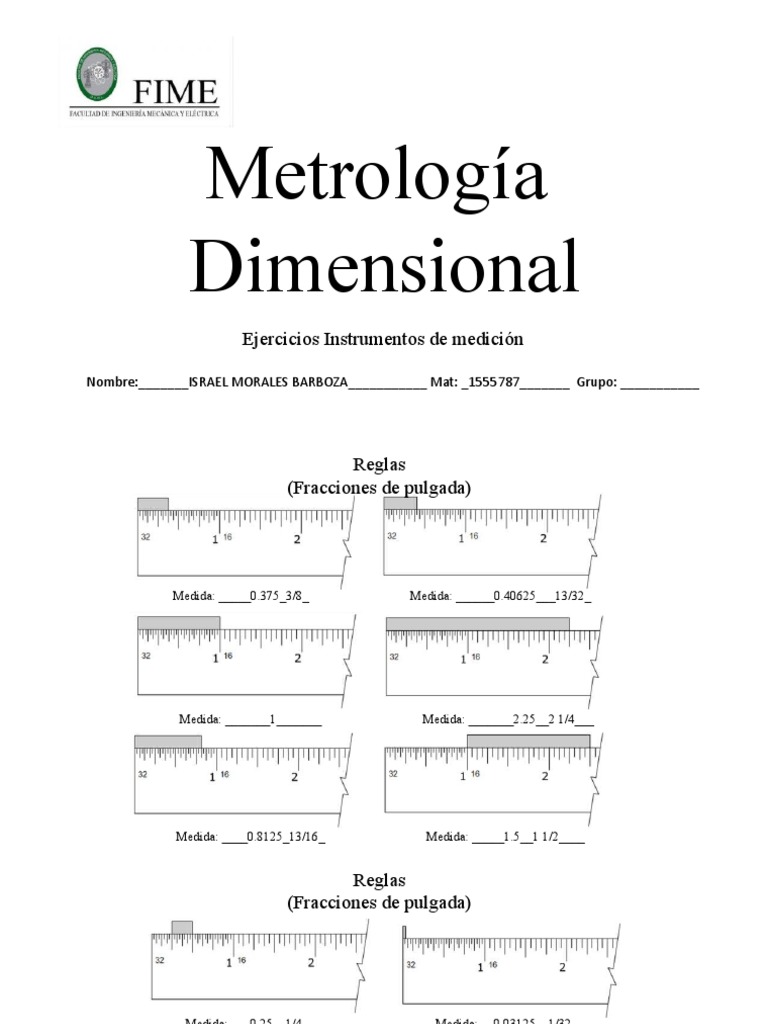 Ejercicios de Medición para Niños | PDF | Observación científica ...