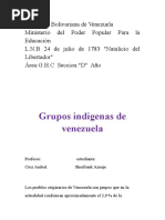 Bari Etnia Indigena Venezolana | PDF | Gente indígena | Pueblos ...