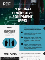 PPE Slide Presentation | PDF | Personal Protective Equipment | Workplace