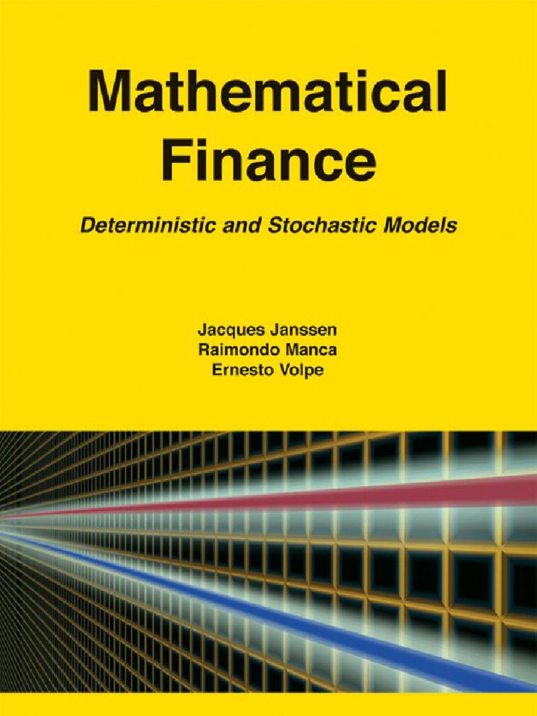 Mathematical Finance | PDF | Teaching Mathematics | Science
