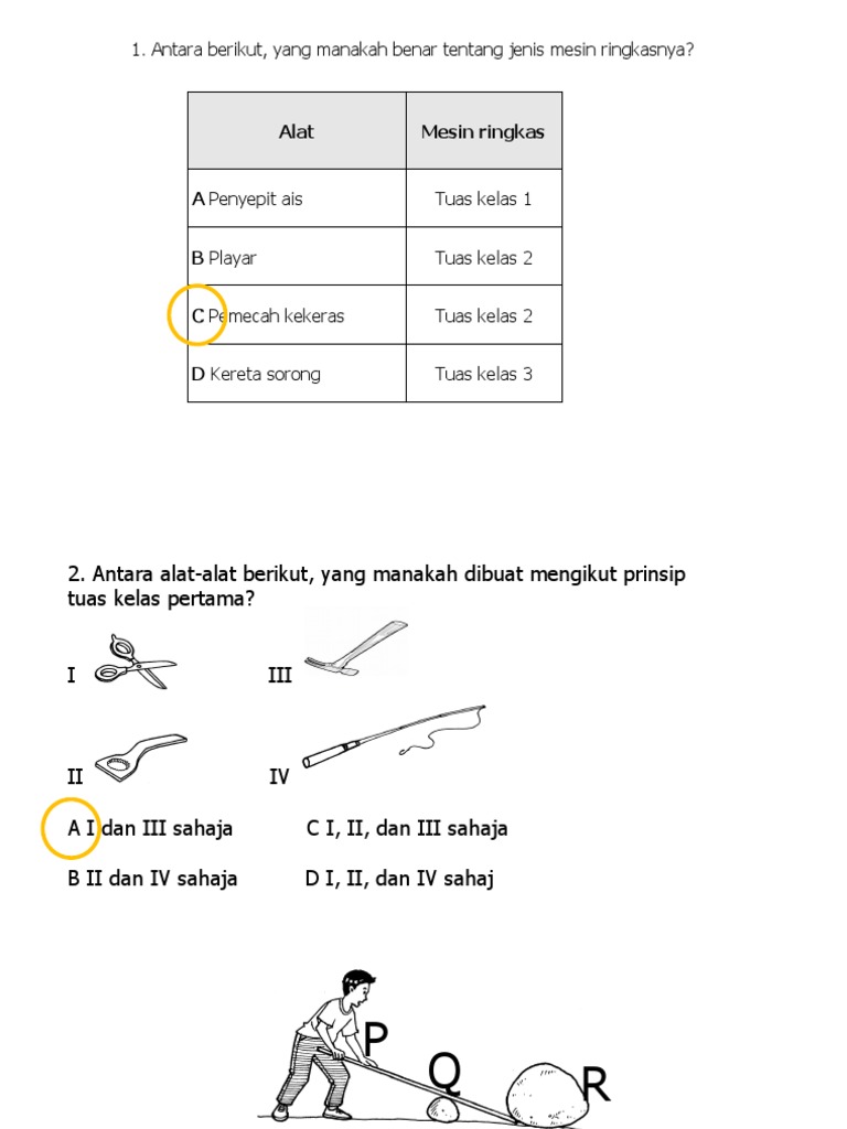 Soalan Mesin | PDF