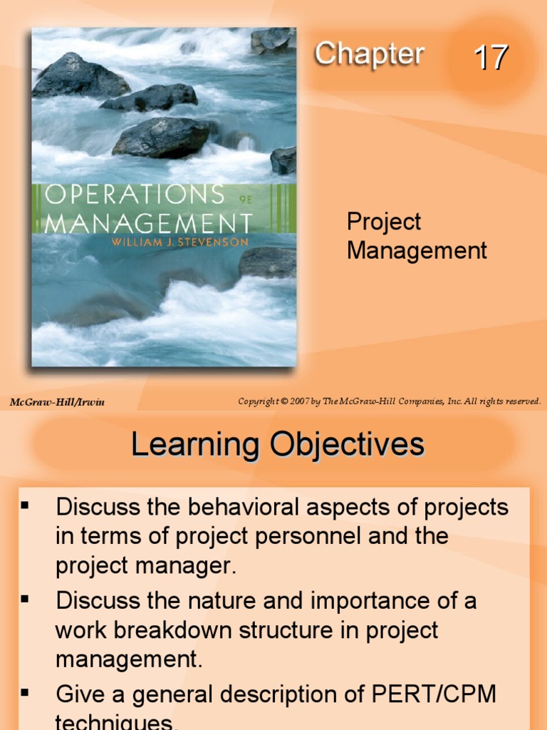 Project Management: Mcgraw-Hill/Irwin | PDF | Project Management | Projects