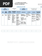 Curriculum Map Math 10 | PDF | Equations | Polynomial