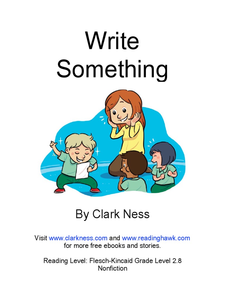 Write Something: by Clark Ness | PDF