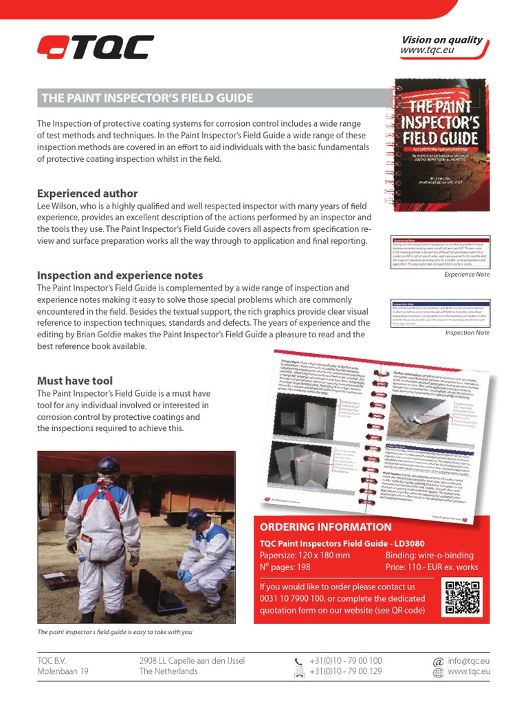 The Paint Inspector'S Field Guide: Experienced Author | PDF | Paint