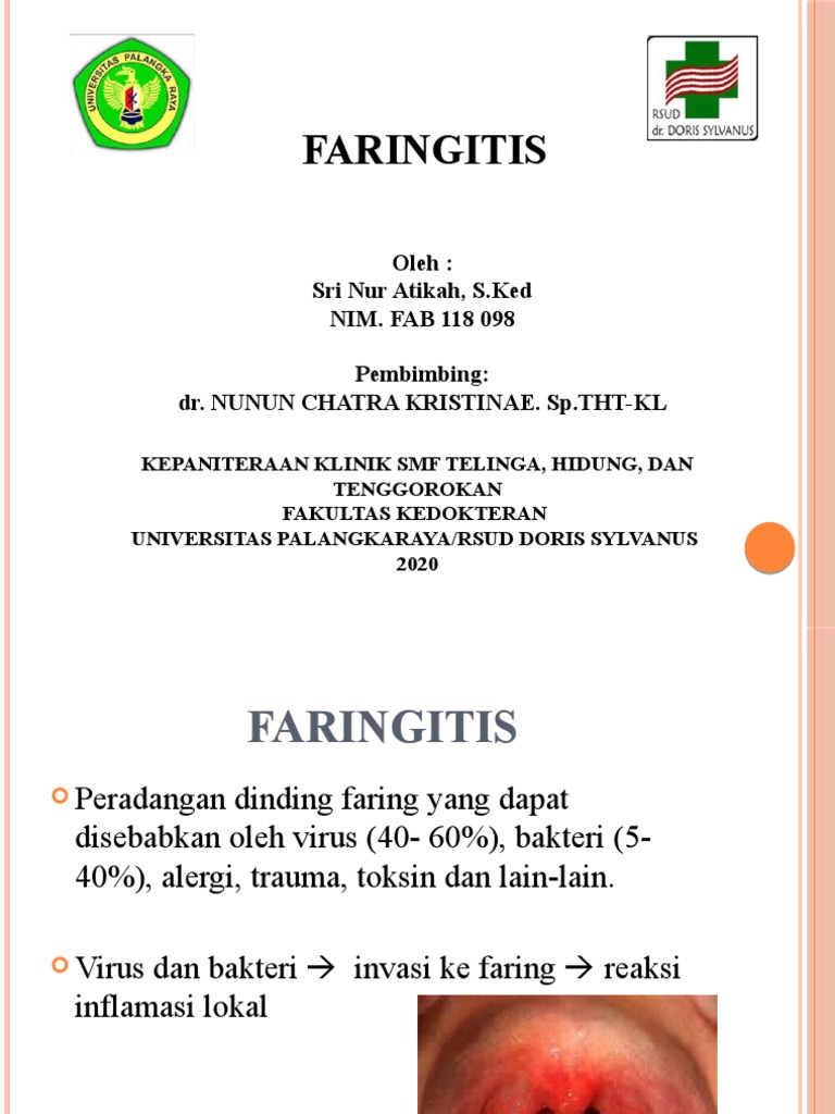 Faringitis Dan Tonsilitis | PDF