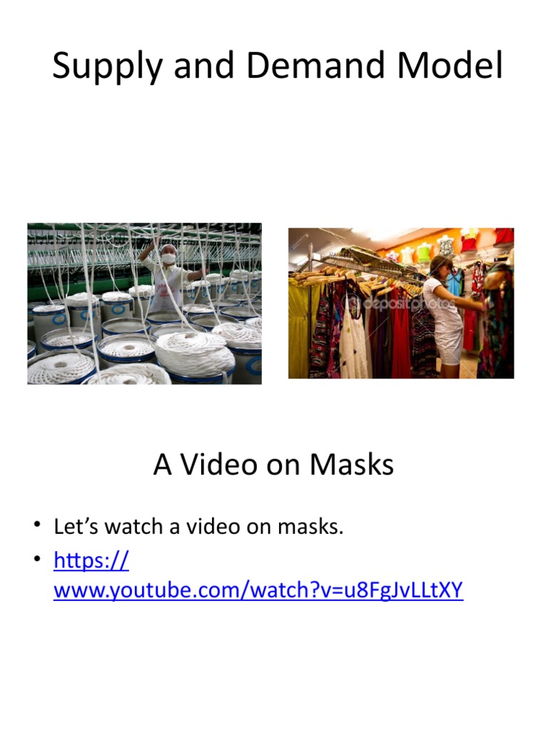 Supply and Demand Model | PDF | Supply (Economics) | Demand