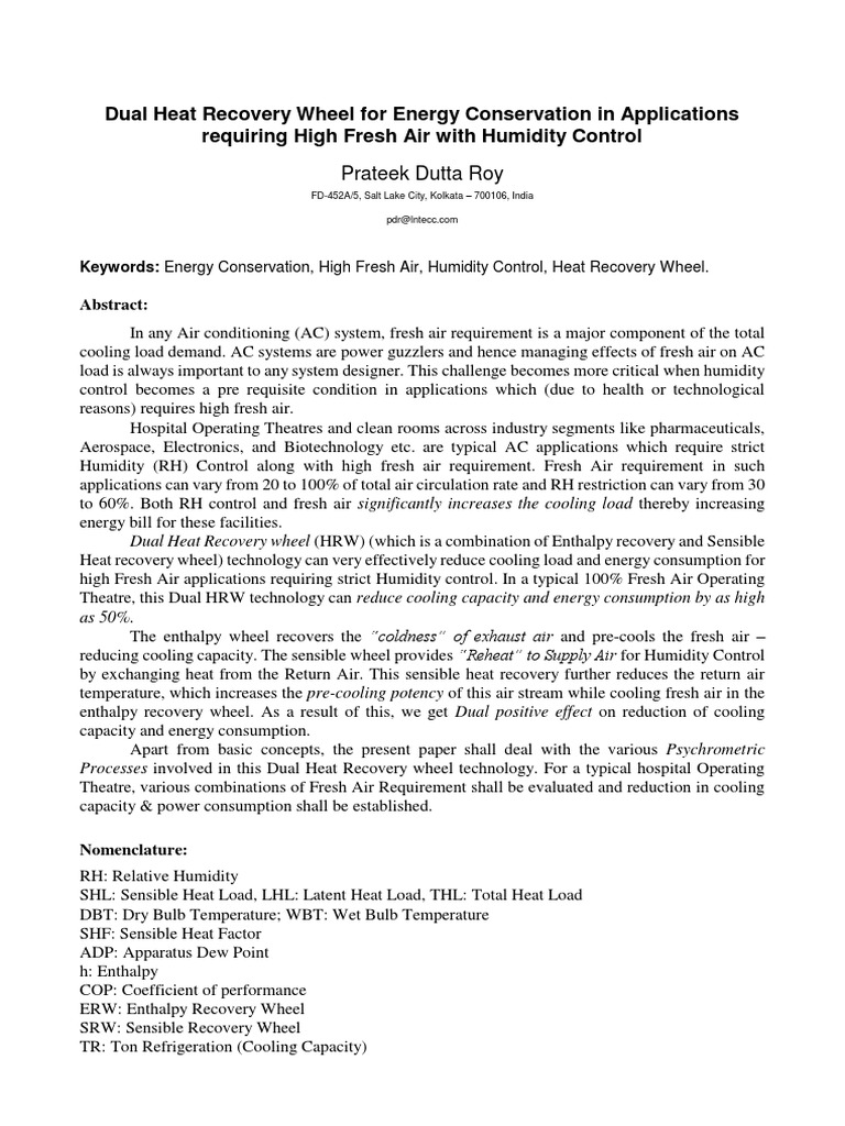 2..GT 3 Final Paper Dual HRW 050114 | PDF | Air Conditioning | Physical ...