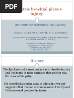 Toronto Test Score for Erb's Palsy | PDF | Anatomical Terms Of Motion ...