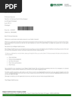 80D - Medical Premium Receipt - Self | PDF