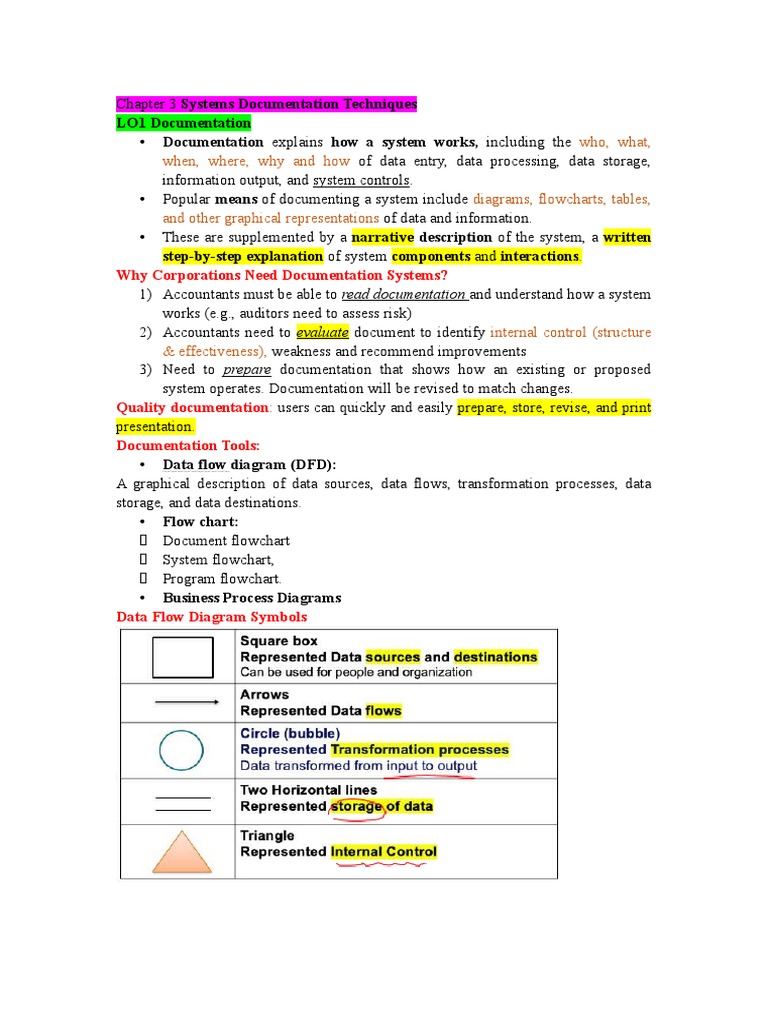 Chapter 3 Systems Documentation Techniques | PDF | Systems Engineering | Scientific Modeling