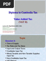 VAT Deferment | PDF | Value Added Tax | Taxes