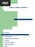 Purdue OWL Memo Writing Guide | PDF | Memorandum | Advertising