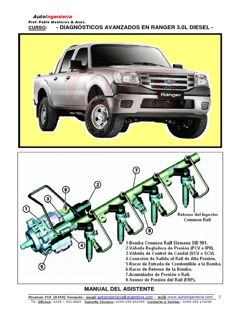 Curso Ranger Avanzado NGD 3.0 | PDF | Inyección de combustible | Motor ...