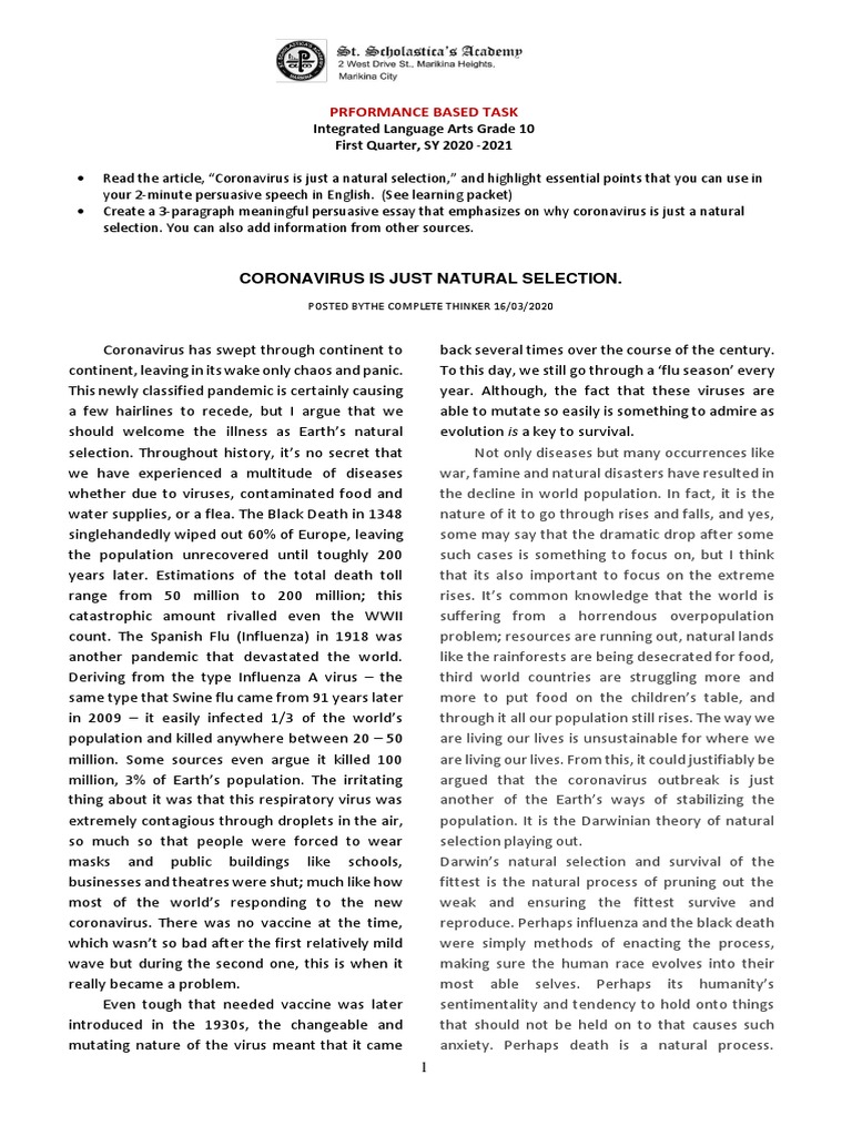 Reading Material - PETA PDF | PDF | Influenza | Epidemiology