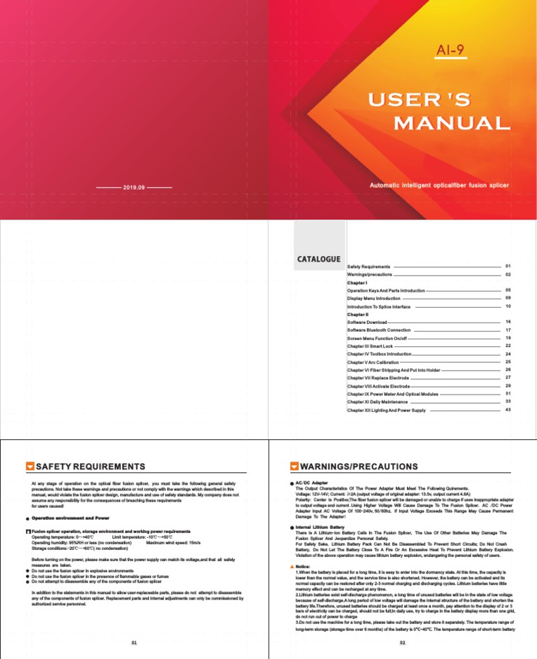 Signalfire AI-9 Manual PDF | PDF | Optical Fiber | Mobile App