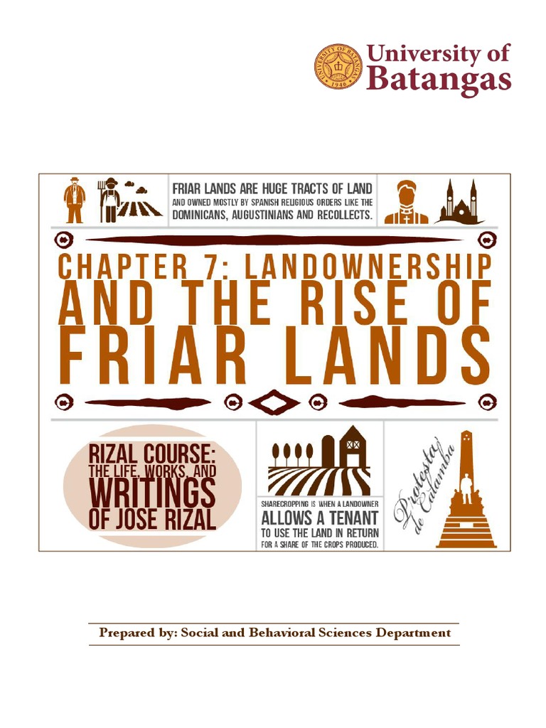 Module 7 Landownership and The Rise of Friar Lands | PDF | Spanish ...