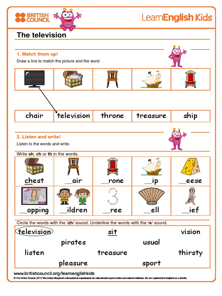 Sound Patterns and Vocabulary Activities | PDF