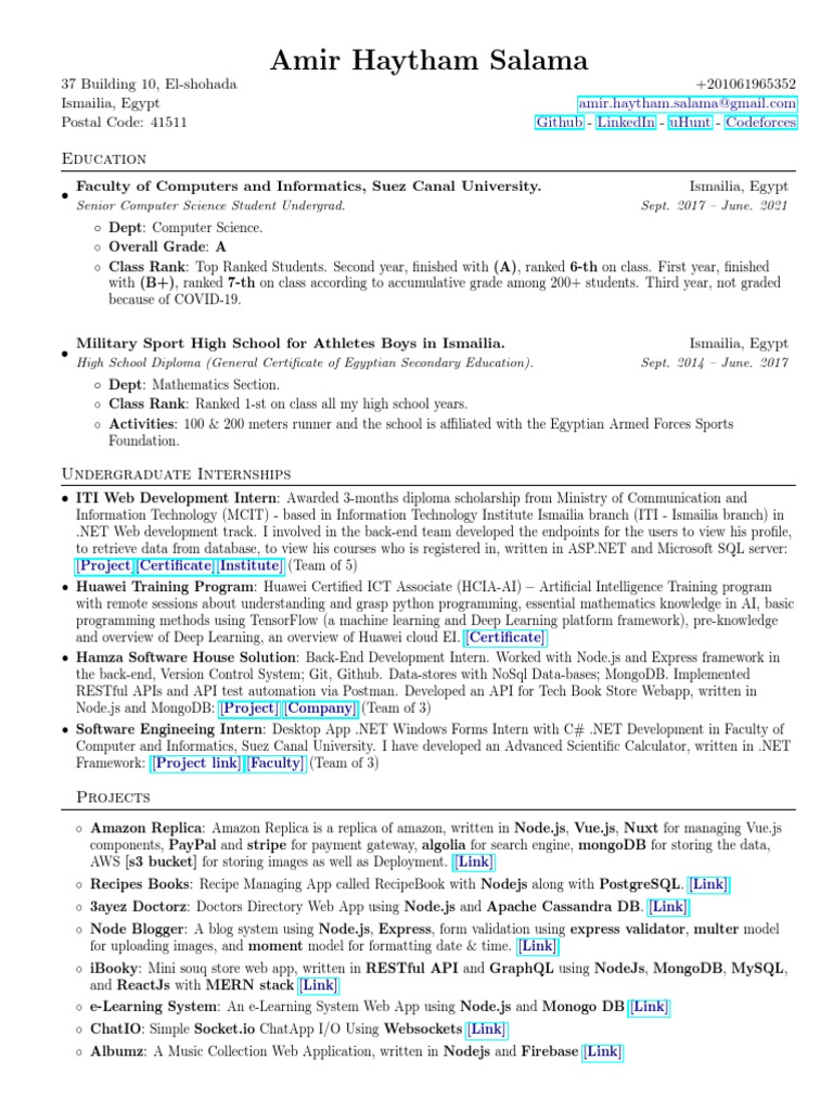 Amir Haytham Salama Pdf Mongo Db Web Application