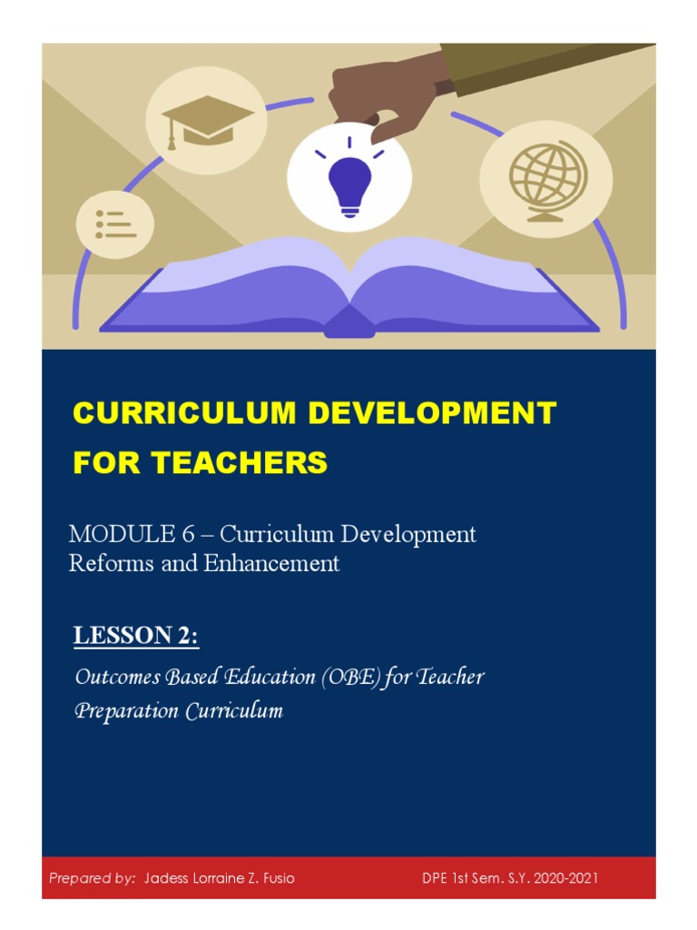 OBE in Teacher Preparation Curriculum | PDF | Educational Assessment ...