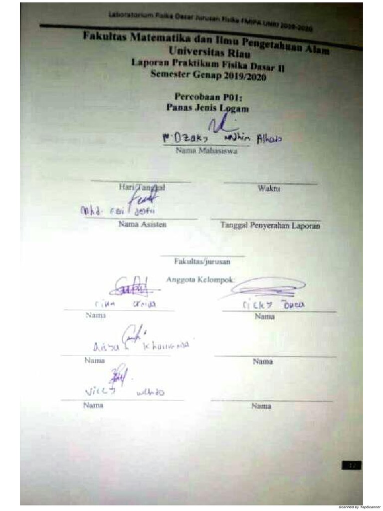 Panas Jenis Logam PDF | PDF