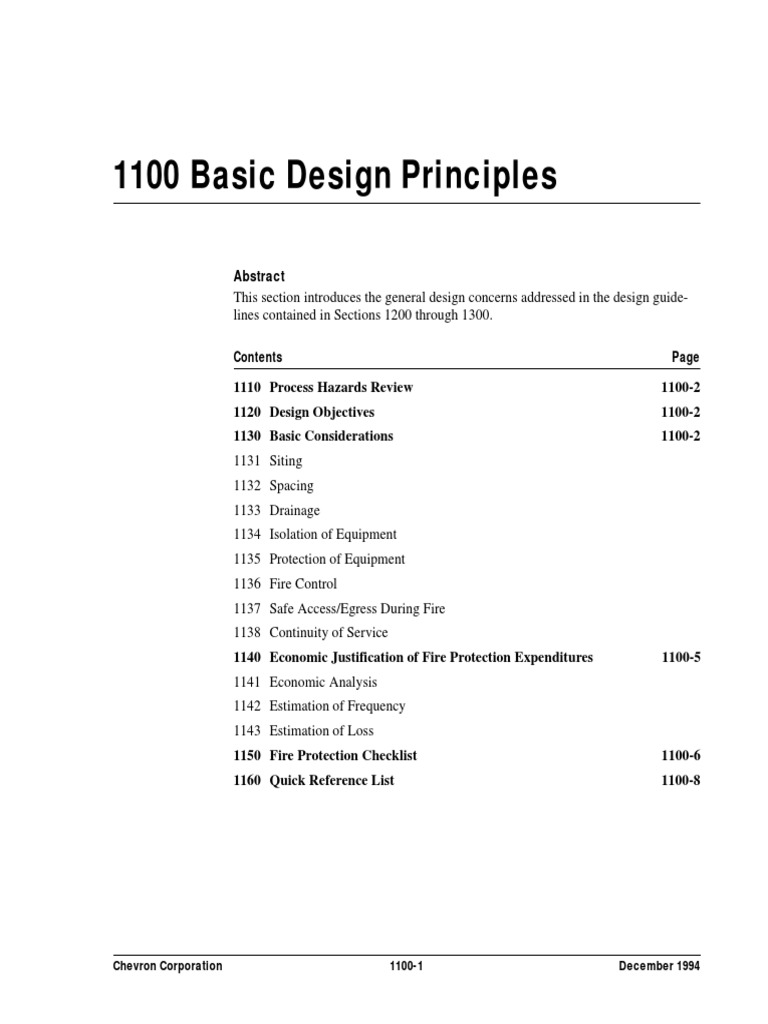 FPM1100 Basic Design Principles | PDF | Firefighting | Fires